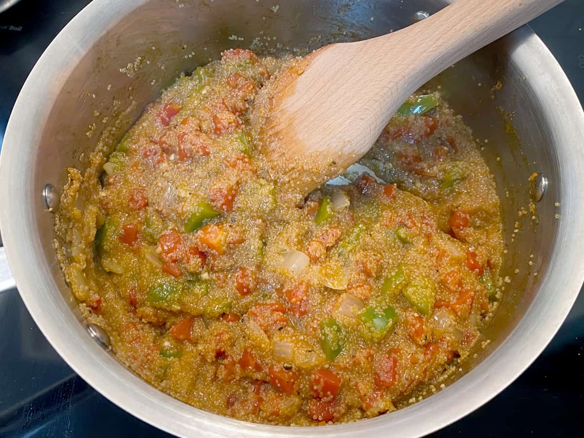 Mexican rice with amaranth - Common Grains