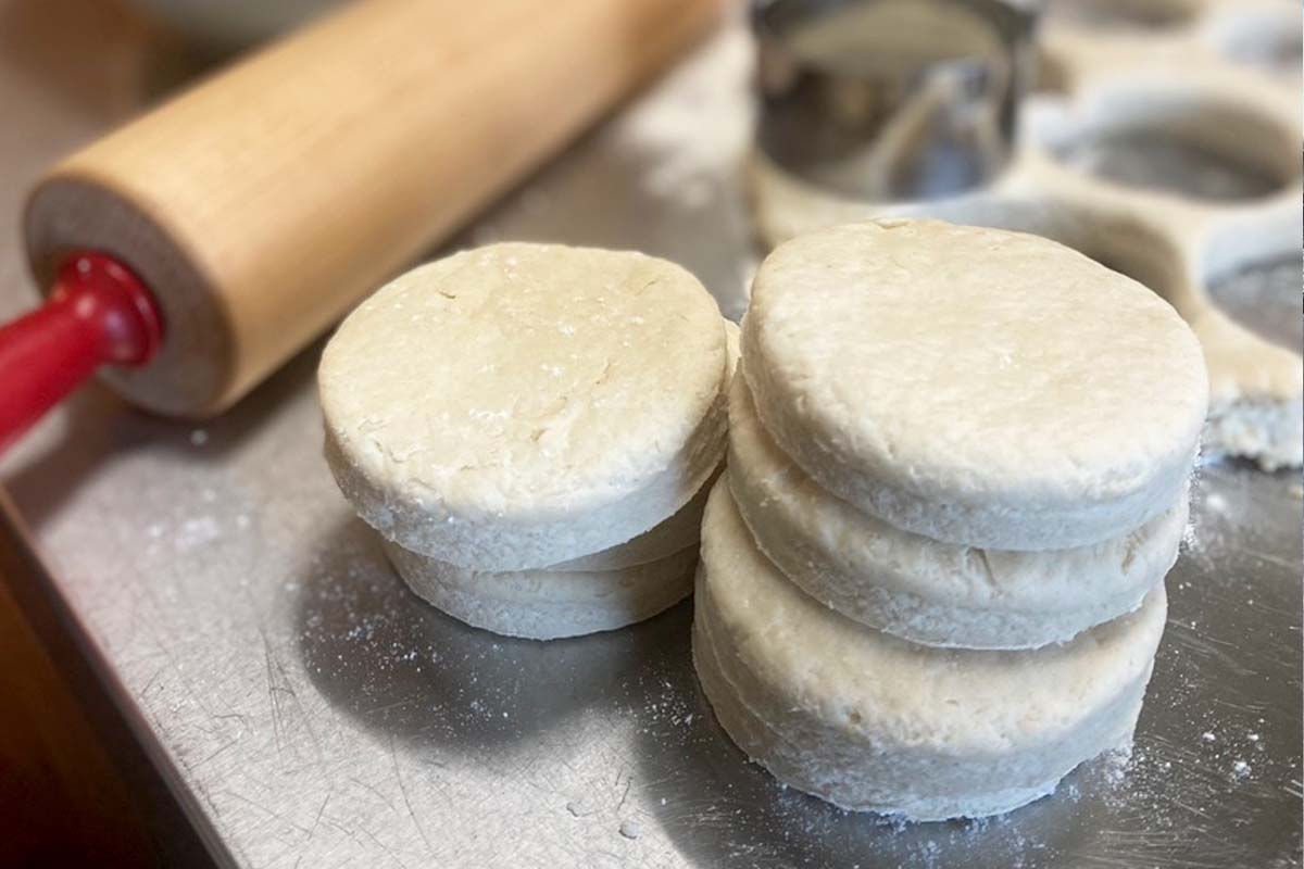 Rye cream biscuits (only 4-ingredients!) - Common Grains