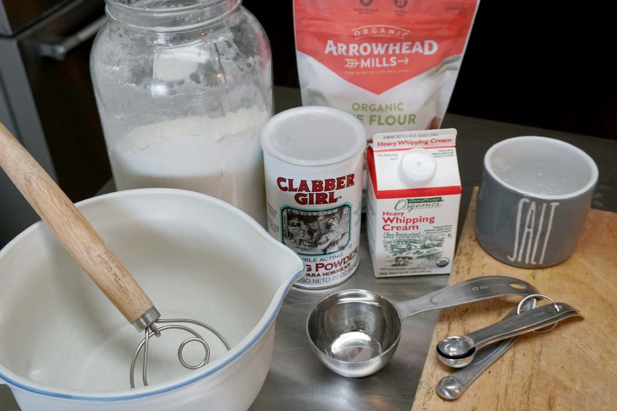 Rye cream biscuits (only 4-ingredients!) - Common Grains