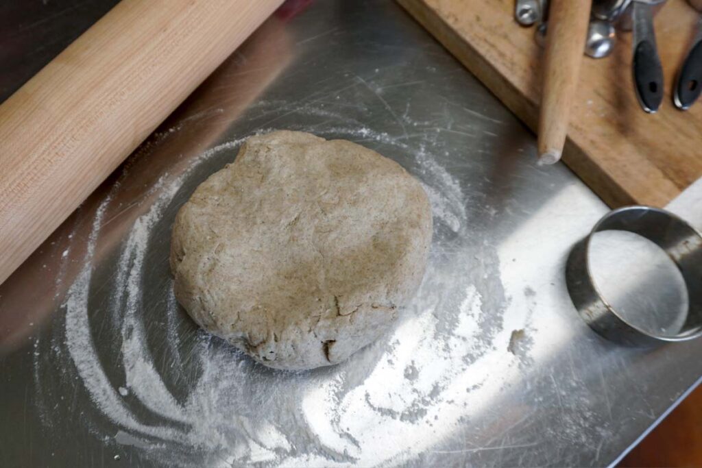 Rye cream biscuits (only 4-ingredients!) - Common Grains